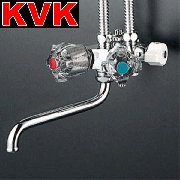 【楽天市場】KVK KM50NC 混合栓 ソーラー2ハンドル混合栓 専用形 λ：住設建材カナモンジャー