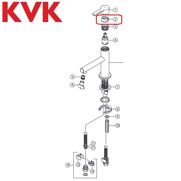 【楽天市場】KVK Z422715 水栓部材 化粧カバー MSL190DET・MSL190DLET用 λ：住設建材カナモンジャー