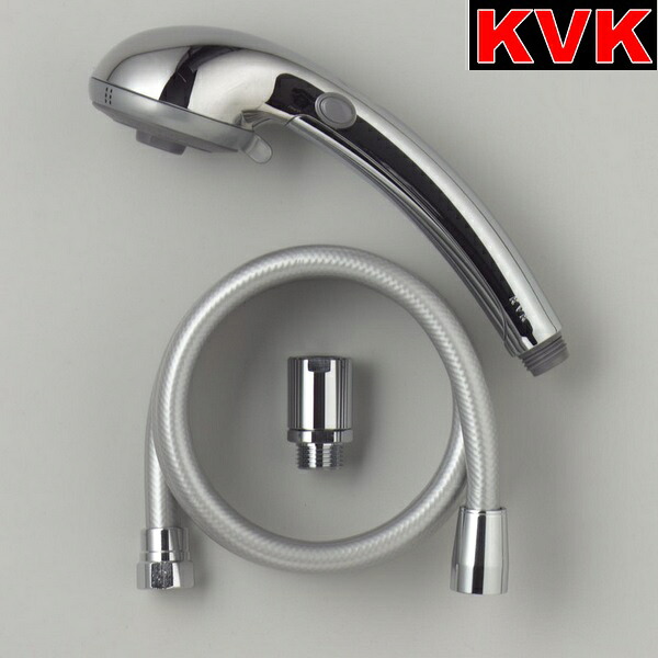 【楽天市場】KVK Z981 水栓部材 3wayシャワーヘッド&ホース ワンストップ機能付(ソフト・レギュラー・ムーブ切替) λ：住設建材カナモンジャー