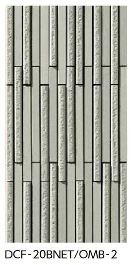 【楽天市場】LIXIL DCF-20BNET/OMB-2 ケース販売【14枚/ケース】 ボーダーネット張り（馬踏目地） オンブルボーダー ⇒ ：住設建材カナモンジャー