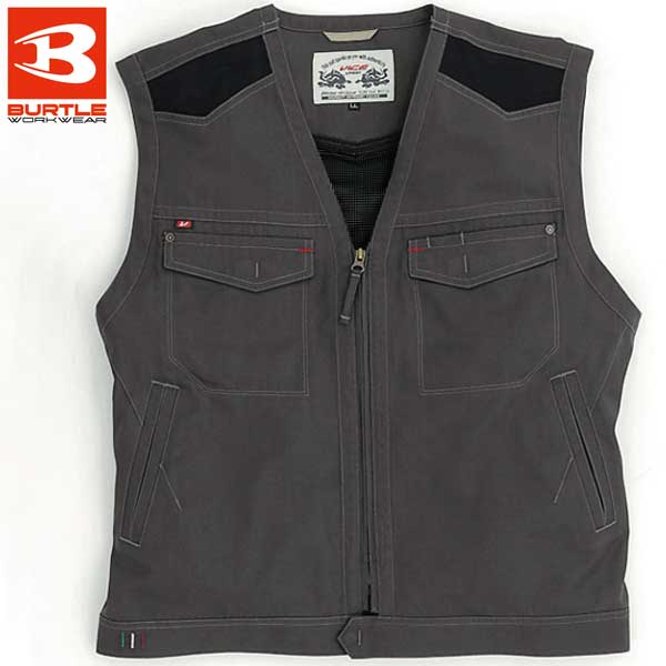 【楽天市場】バートル ワークウェア ベスト 制電 4L BURTLE 春夏作業服 作業着 サマーベスト 1104 刺繍 ネーム刺繍：安全靴・作業着のワークストリート