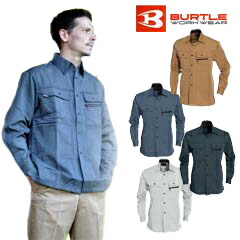【楽天市場】作業服 作業着 ワークウェア 春夏作業服 長袖シャツ BURTLE バートル 8063 4L～5L 刺繍 ネーム刺繍：安全靴・作業着のワークストリート
