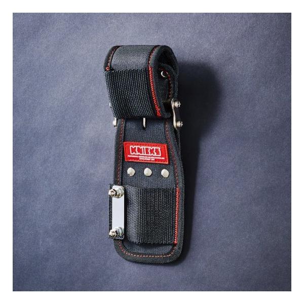 【楽天市場】KNICKS ニックス 赤タグ KC-SE チェーンタイプセフカラビナホルダー （本体のみ） 腰袋 腰道具 工具差し チェーン式 ...