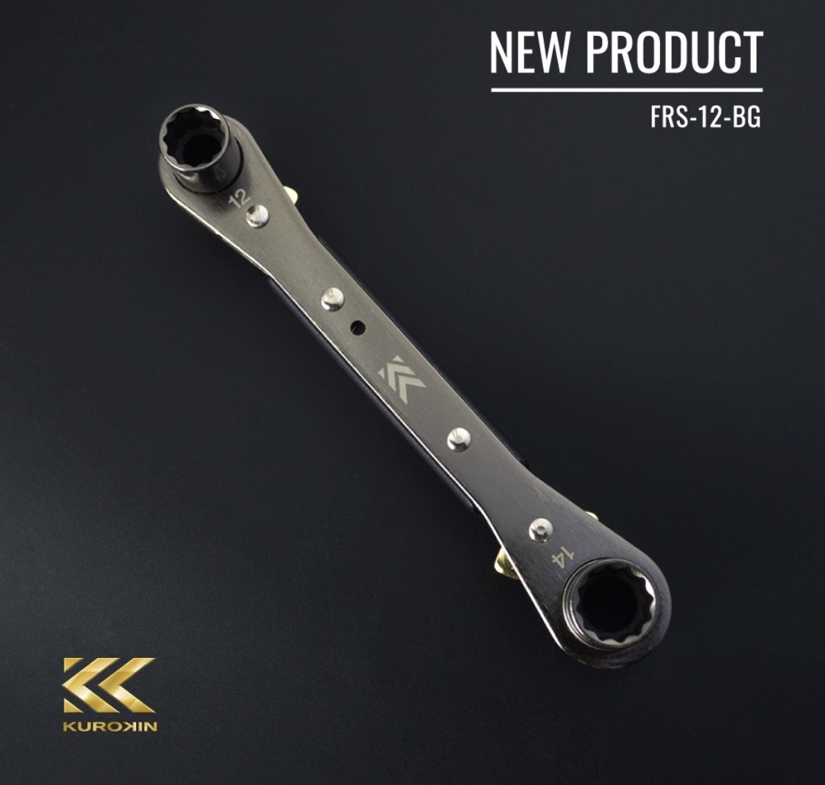 【楽天市場】FUJIYA フジヤ 黒金 FRS-12-BG 全長：165mm 板ラチェットレンチ：神田機工店