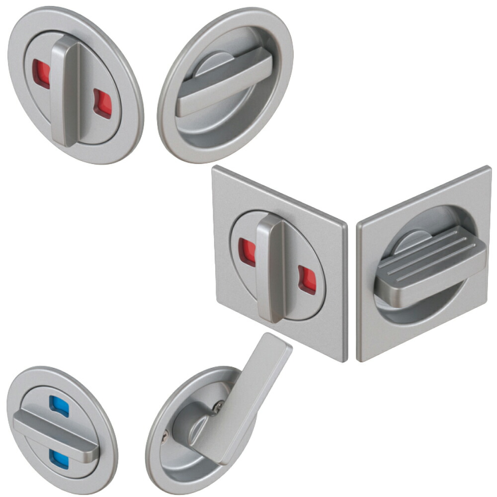 【楽天市場】ただいま全品ﾎﾟｲﾝﾄ5倍アトムリビンテック TKS51チューブラ鎌錠 グリップ付き表示錠 FT7/GT7/LA7 丸座/角座 一般家庭用 ユニバーサルデザイン 鎌錠 Atom ...