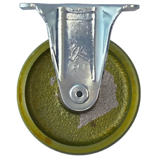 【楽天市場】ハンマーキャスター イモノ車キャスター 420GRP-C75 車輪：イモノ車 平付固定タイプ ストッパーなし スチール 車輪 75mm：カネマサ金物