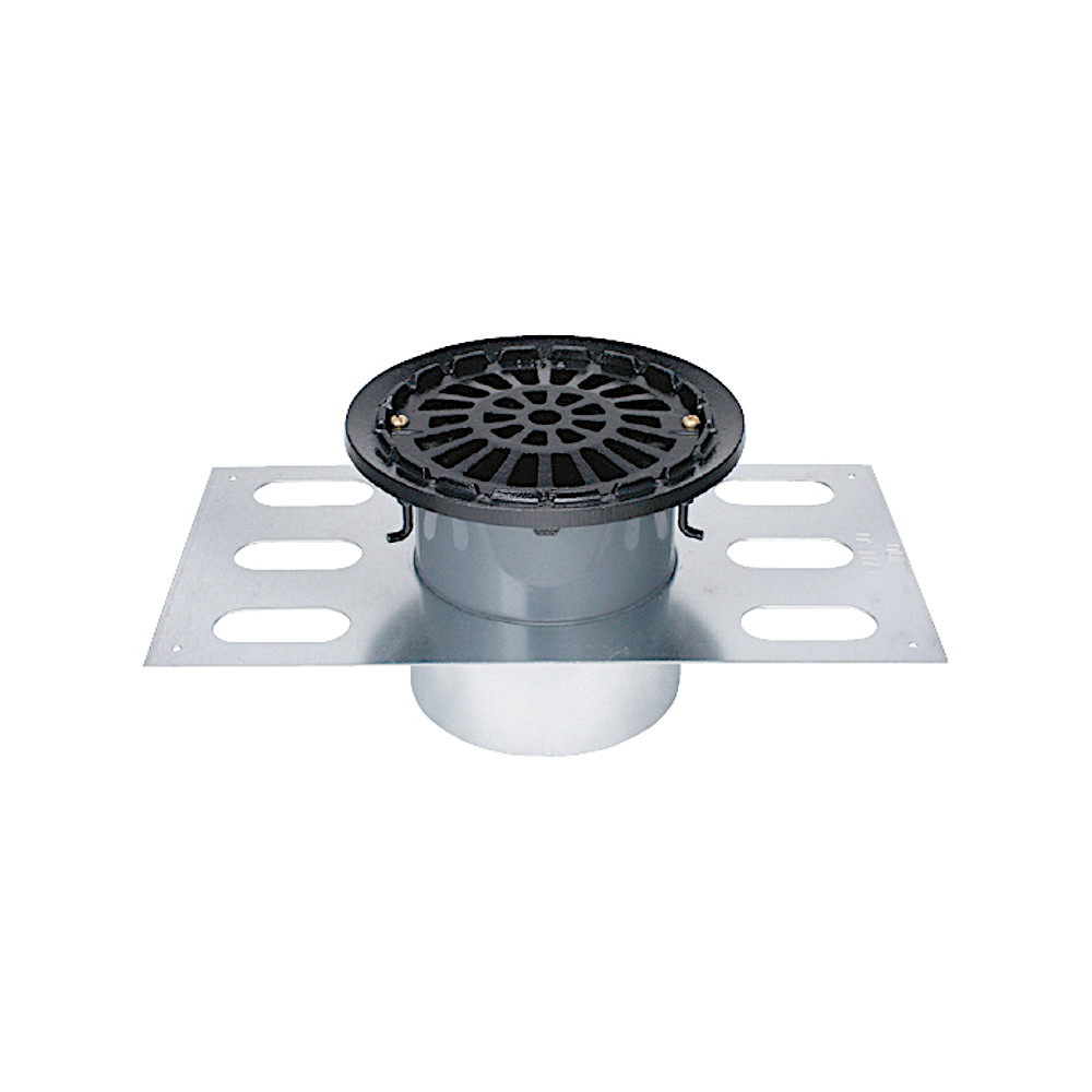 【楽天市場】カネソウ 鋳鉄製ルーフドレン EDMF-1 廊下、踊場用 たて引き用 デッキプレート打込型 差し込み式 (塗膜防水用・モルタル防水 ...