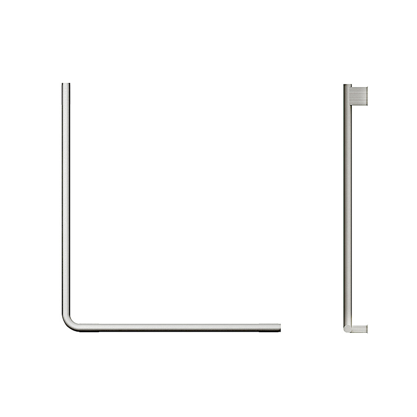 【楽天市場】【24日まで全品P3倍】ユニオン 手すり (HBシリーズ) OAS-HB-101-SHL-L ステンレス ヘアライン サイズ：800×82×700 左用：カネマサ金物