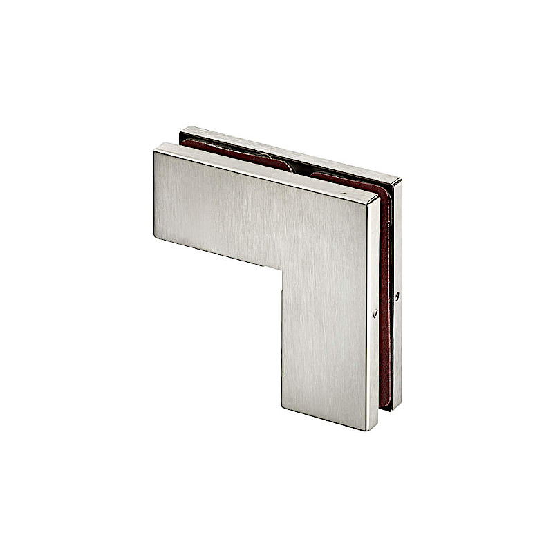 【楽天市場】欄間・サイドパネル用ブラケット LAMP M1065-31-12 アルミニウム合金 サテン仕上 ガラス厚:12 D:30：カネマサ金物