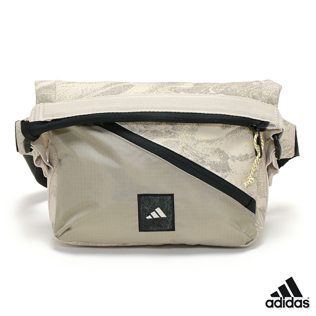 【楽天市場】アディダス CITY EXPLORER クロス ボディバッグ メンズ/レディース ボディバッグ ベージュ W約25cm×H約 ...