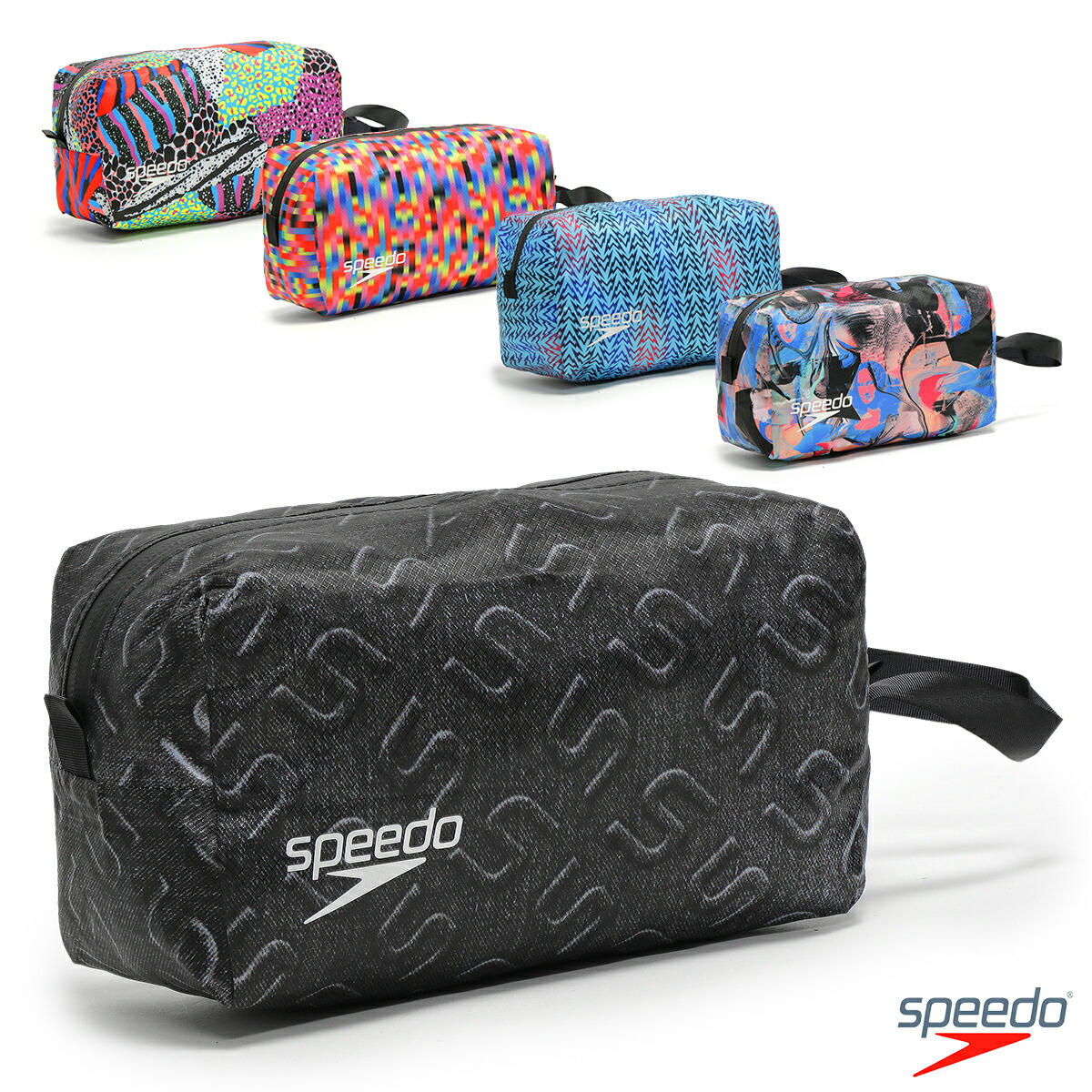 【楽天市場】スピード NOVELTY W-PROOF L メンズ/レディース 防水ポーチ マルチカラー W約27cm×H約15cm×D約 ...