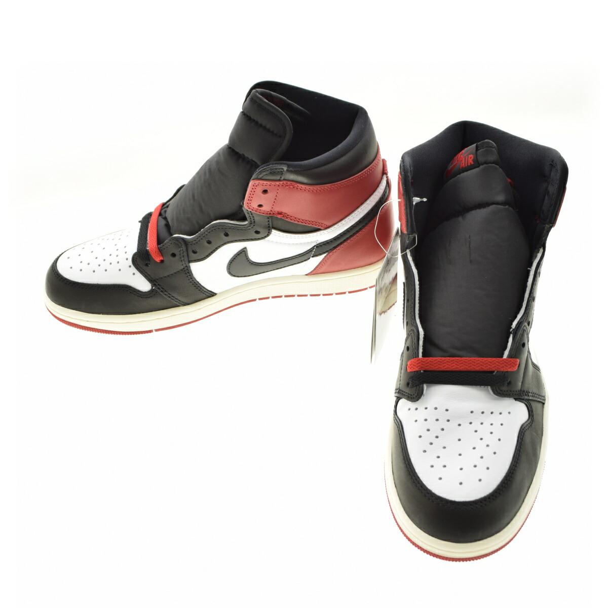【楽天市場】【中古】NIKE / ナイキDZ5485-106 AIR JORDAN 1 RETRO HIGH OG Black Toeエアー ...