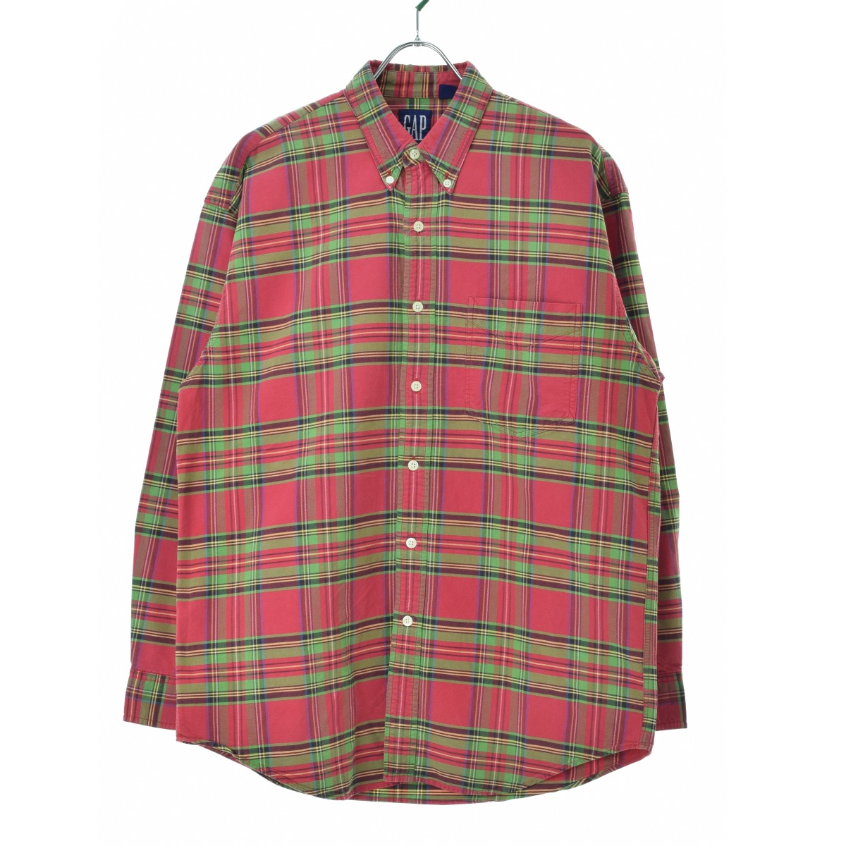 【楽天市場】【中古】GAP / ギャップ90s OLD チェック柄ボタンダウン長袖シャツ【cacebcci-m】：ブランド古着の買取販売カンフル