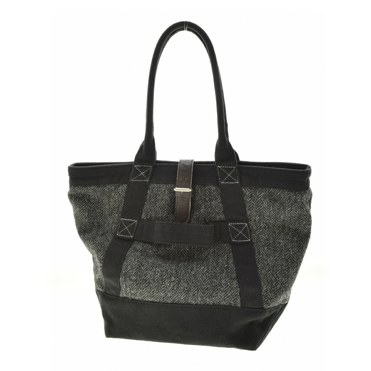 【楽天市場】【中古】Simplicite / シンプリシテェPLUS ヘリンボーンウールトートバッグ【cacfagad-z】：ブランド古着の買取販売カンフル