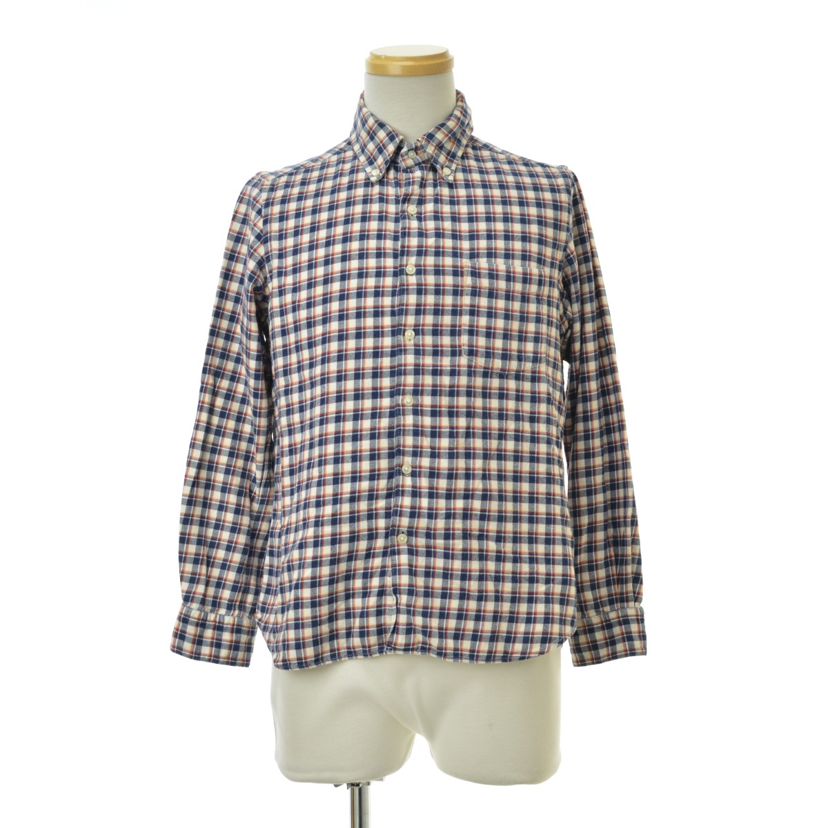 【楽天市場】【中古】KATO / カトーBS431612 BASIC FLANNEL CHECK B.D SHIRTS長袖シャツ ...