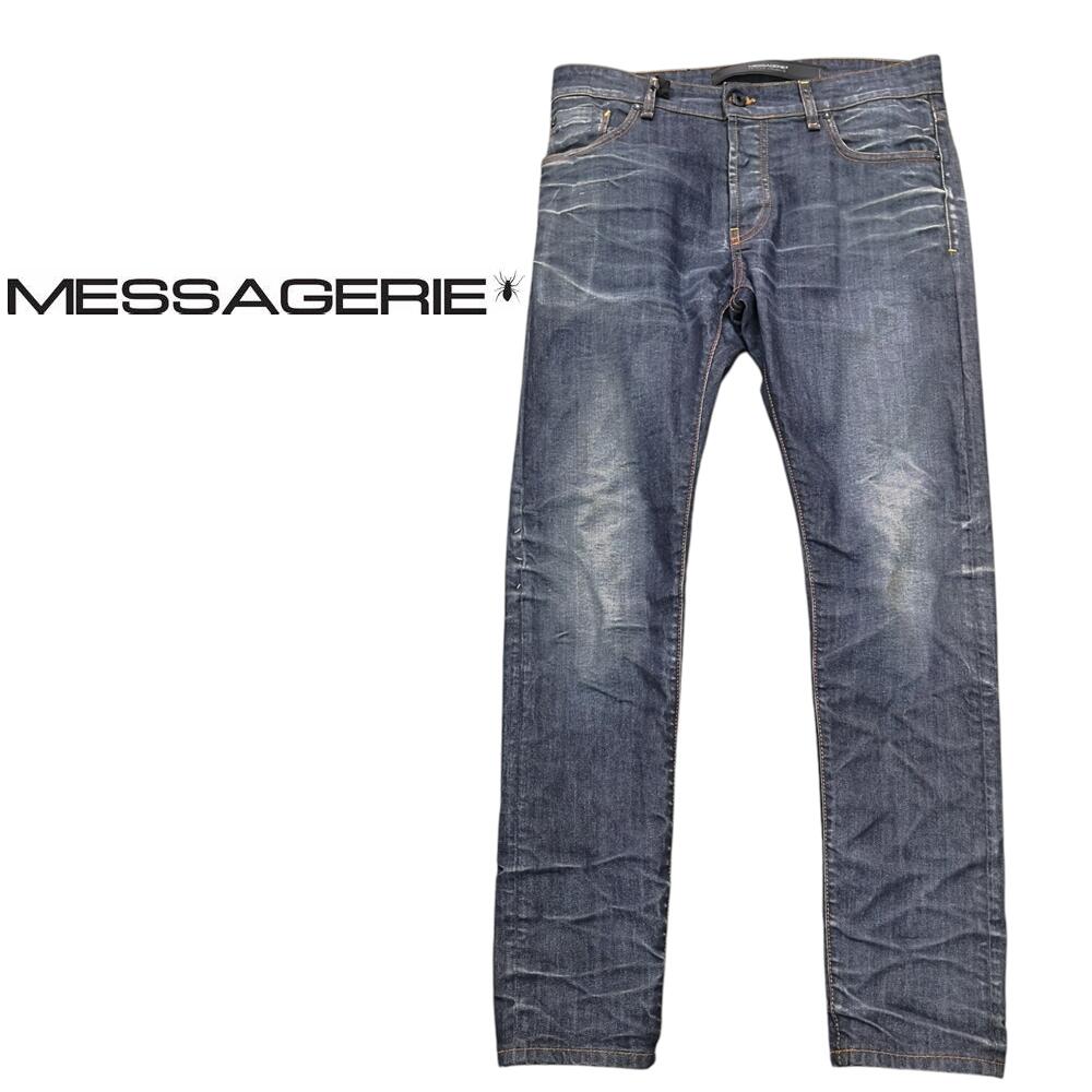 【楽天市場】メッサジェリエ(Messagerie) メンズ スキニージーンズ デニムパンツMessagerie-259118【イタリア製】送料 ...
