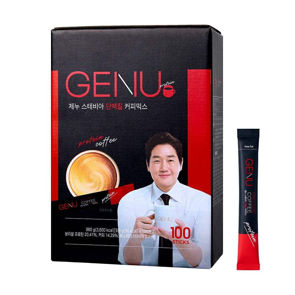【楽天市場】GENUステビア プロティーン コーヒーミックス100包：カントンマーケット