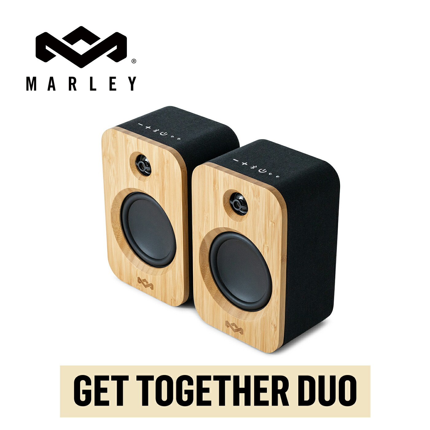 【楽天市場】House of Marley GET TOGETHER DUO BLUETOOTH SPEAKERハウスオブマーリー ワイヤレス ...