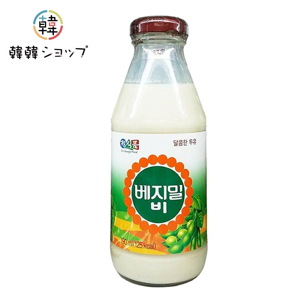 【楽天市場】ベジミル B 190ml/韓国ドリンク 韓国豆乳 韓国牛乳 韓国黒麦茶 無カフェイン：韓韓ショップ
