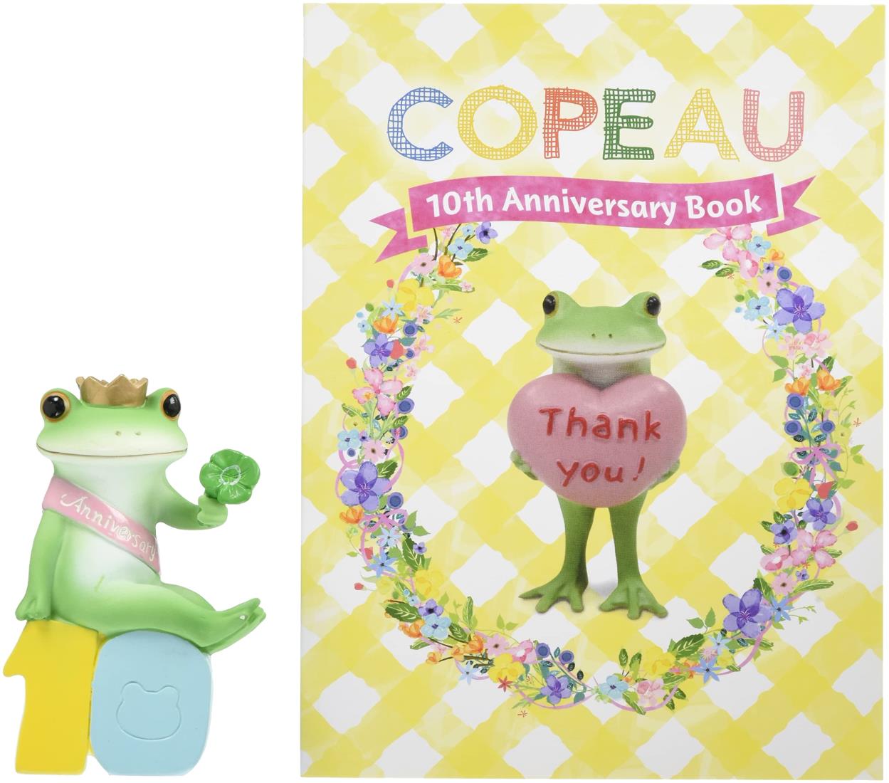 【楽天市場】ダイカイ Copeau(コポー) カエル の 置物 かわいい インテリア飾り コポー 10周年記念 王冠クローバー 5.7x3.5x9.5(cm) Copeau(コポー ...
