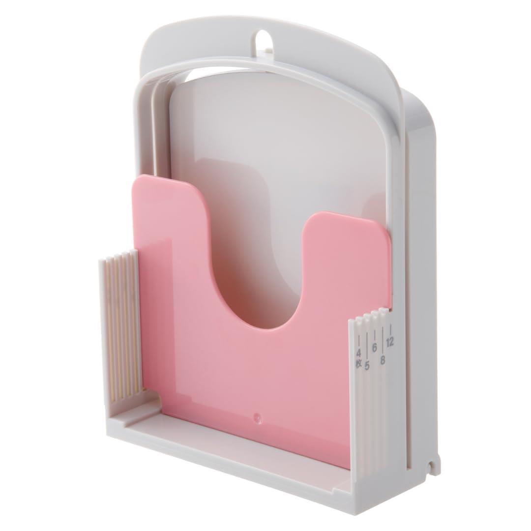 【楽天市場】伊勢藤(ISETO) 食パンスライサー 食パンスライサーAC ピンク 幅15.0×奥行6.6~22.8×高さ19.9cm 日本製 抗菌 抗菌加工 吊り下げ 折りたたみ コンパクト ...