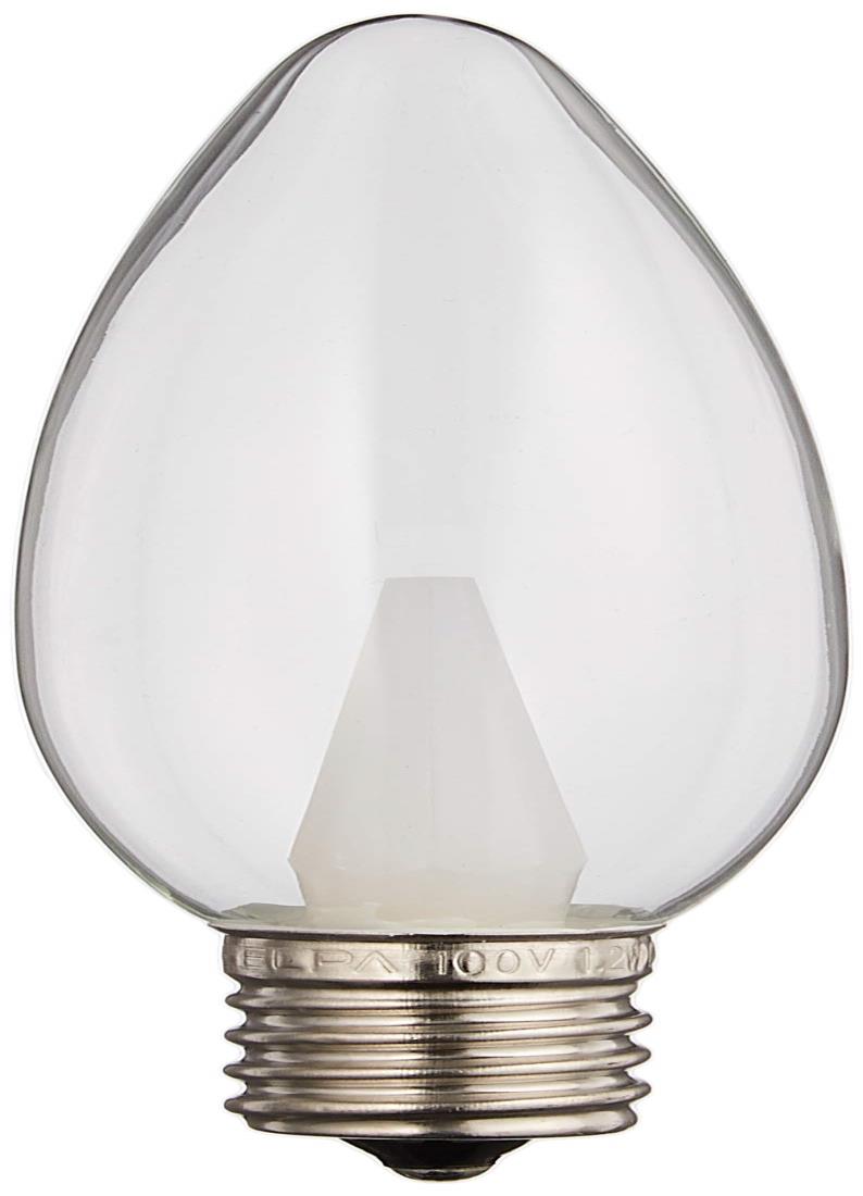 【楽天市場】エルパ(ELPA) シャンデリア LED電球 照明 E17 設計寿命:30000h クリア電球色相当 LDC1CL-G-E17-G327：感花楽天市場店