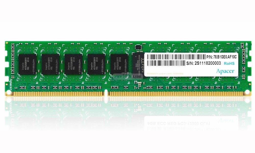 【楽天市場】Apacer メモリ DDR3 1600MHz (PC3-12800) 8GB UDIMM CL11 512x8 1.5V DL ...