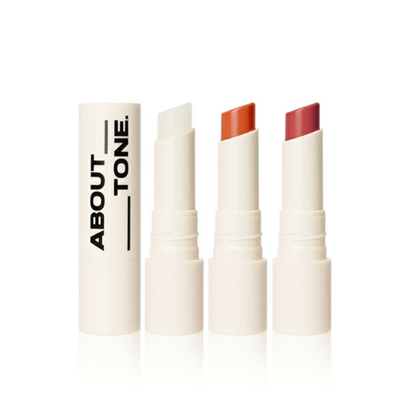 【楽天市場】アバウト トーン ABOUT TONE スムーズバターリップバーム4g 韓国コスメ インスタ映え：シンビモール