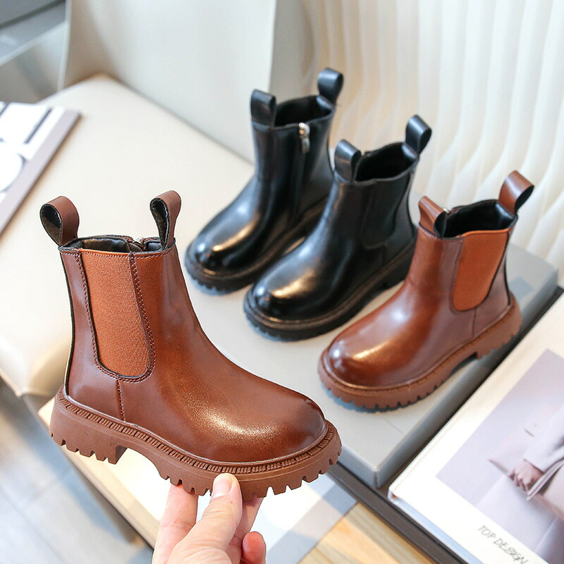 【楽天市場】子供靴 ブーツ サイドゴア フォーマルシューズ ショートブーツ マーティンブーツ 女の子 春秋冬 キッズシューズ ジュニア ファスナー パフォーマンス 大人っぽい 疲れにくい 履き ...