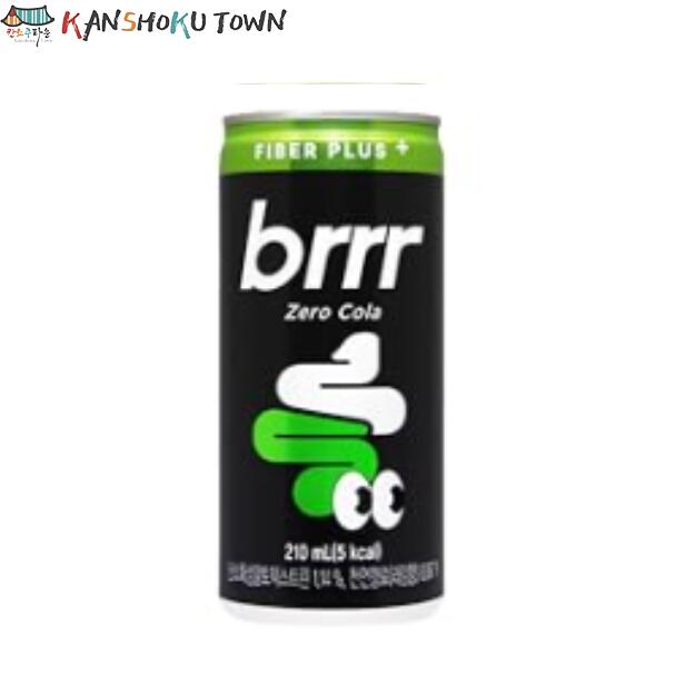 【楽天市場】brrr Zero Cola FIBER PLUS+(ブルル ゼロコーラ ファイバープラス)缶：韓国業務スーパー KANSHOKU