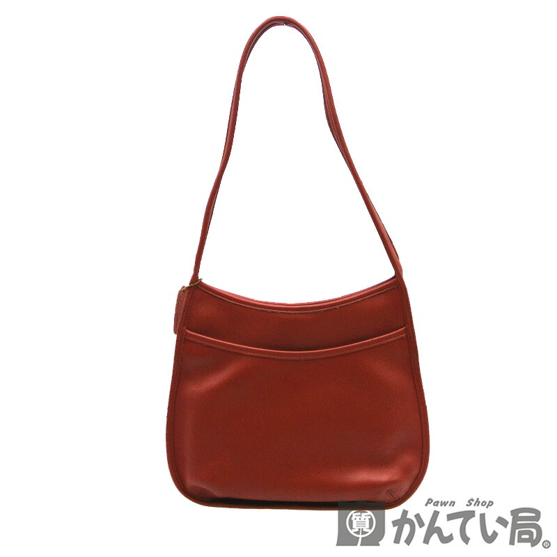 【楽天市場】COACH【コーチ】9047 ワンショルダーバッグ 肩掛け レザー レッド系 鞄 オールドコーチ レディース【中古】USED-B ...