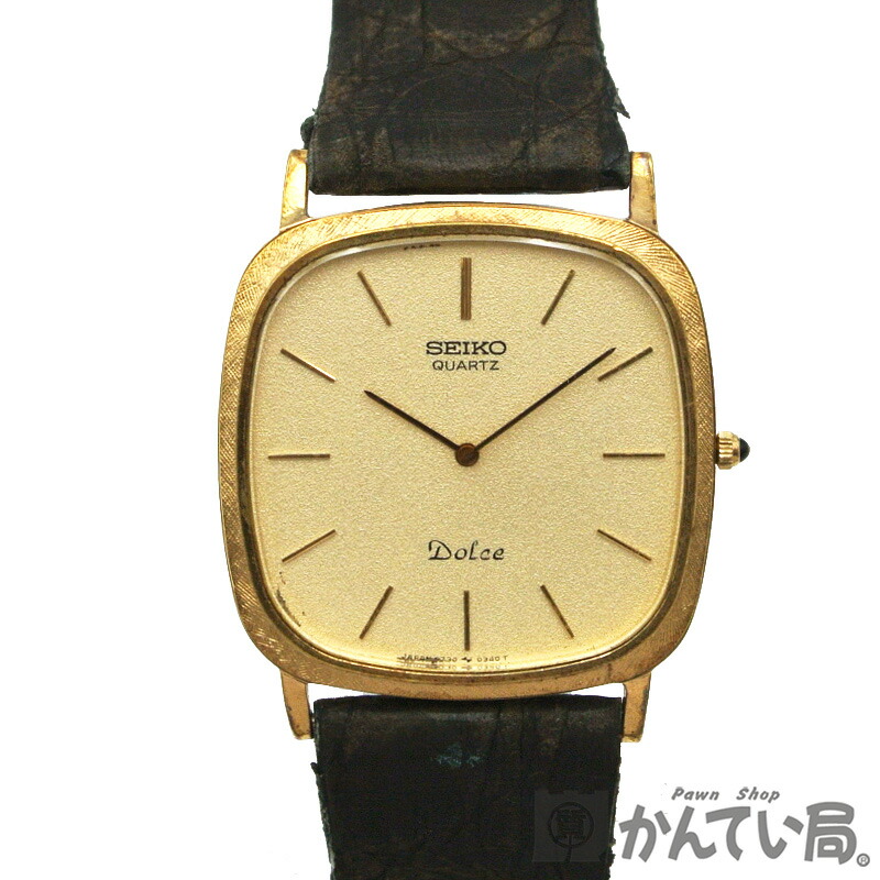 【楽天市場】SEIKO【セイコー】ドルチェ クオーツ 腕時計 メンズ ヴィンテージ ヴィンテージ ウォッチ 6730-5170【中古】USED ...