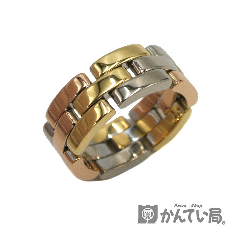 【楽天市場】Cartier【カルティエ】マイヨン パンテール リング 750 K18 スリーゴールド 54 約11.5号 指輪 アクセサリー ...