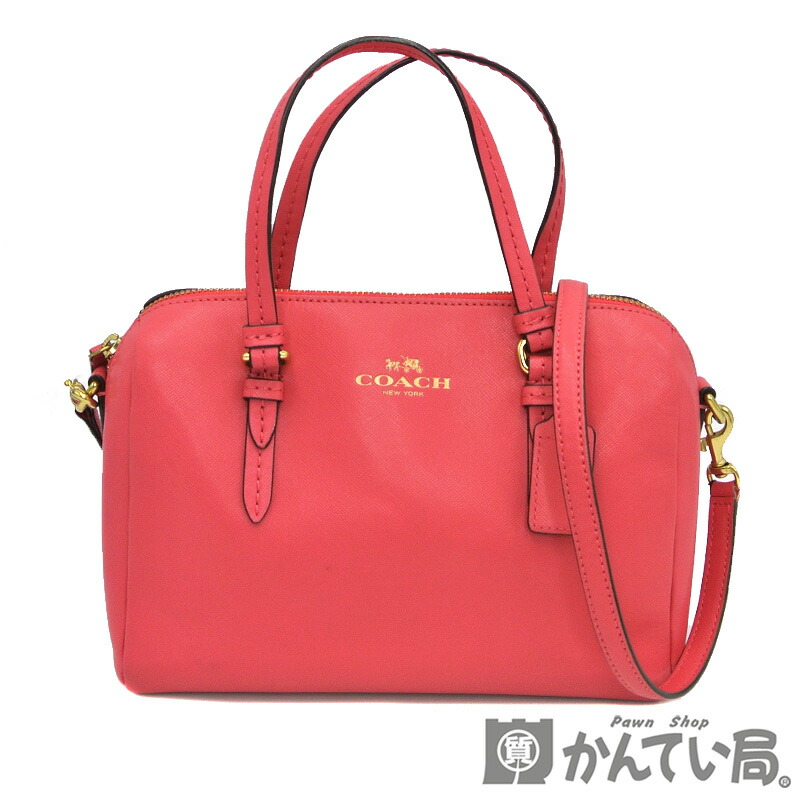 【楽天市場】COACH【コーチ】2WAYバッグ ハンドバッグ ショルダーバッグ ピンク系 レザー レディース【中古】USED-B：かんてい局名古屋西店