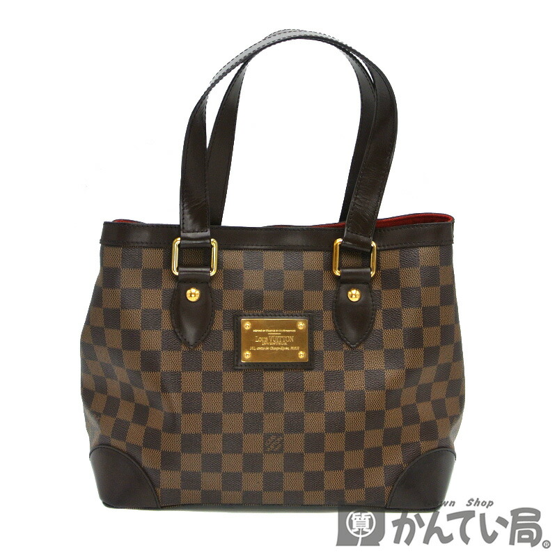 【楽天市場】LOUIS VUITTON【ルイ・ヴィトン】N51205 ハムステッドPM ダミエ エベヌ ハンドバッグ 鞄 ブラウン レディース ...