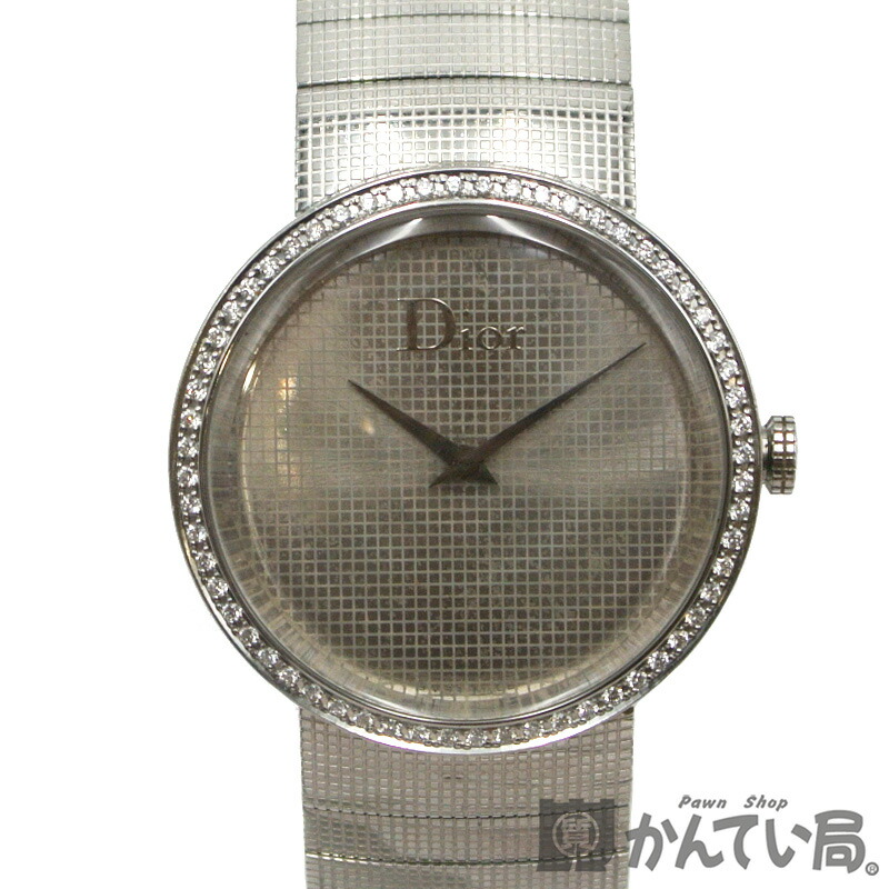 【楽天市場】Christian Dior【クリスチャン ディオール】CD042111 ラ ディ ドゥ ディオール クオーツ 腕時計 ダイヤ ...