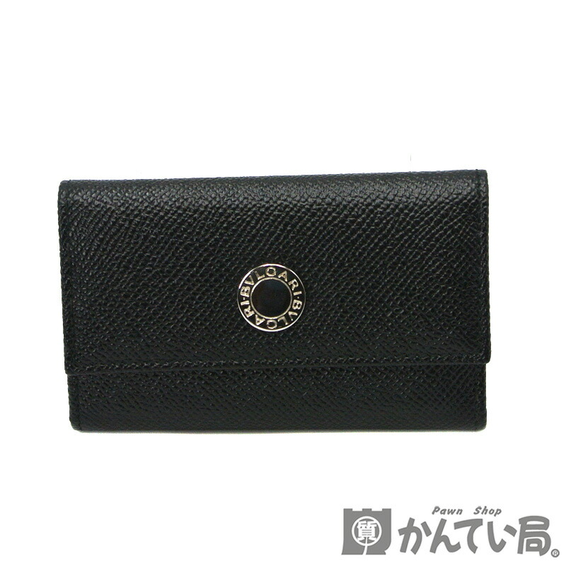 【楽天市場】BVLGARI【ブルガリ】キ—ケース 6連 ブラック レザー ロゴボタン メンズ レディース【中古】USEDｰAB：かんてい局名古屋西店