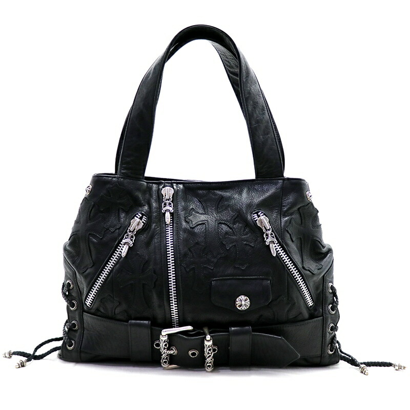 【楽天市場】クロムハーツ【CHROMEHEARTS】【カスタムオーダー】【ラージ】JJ DEAN/JJディーン/セメタリークロスパッチ/トート ...