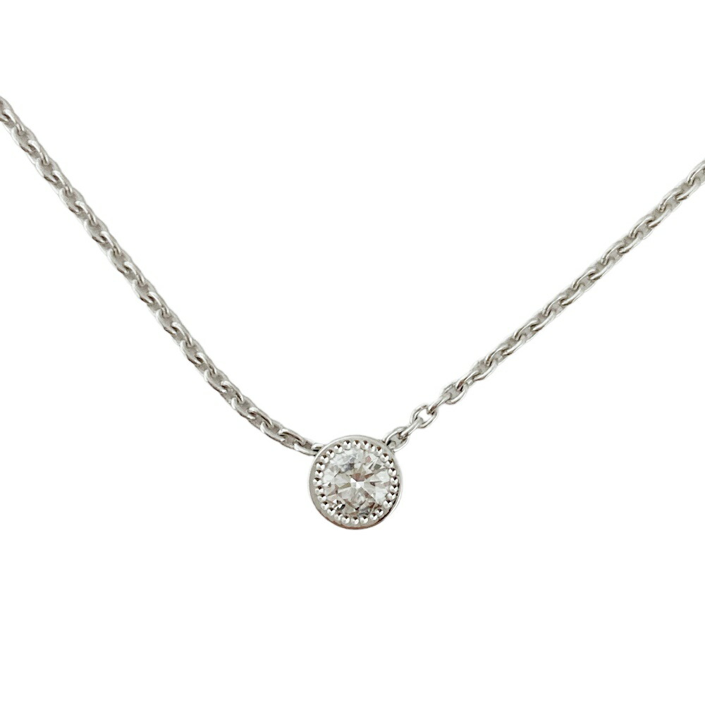 【楽天市場】【中古】 K18WG D0.13ct ダイヤモンド付きネックレス 約40cm 3.1g ホワイトゴールド レディース ジュエリー ...