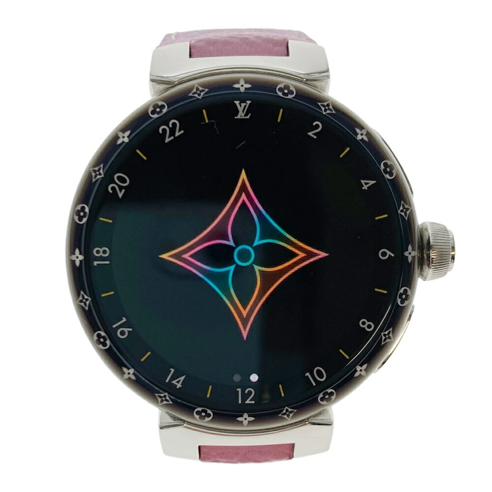 【楽天市場】【中古】 LOUIS VUITTON ルイヴィトン QAD00Z タンブールホライゾン ライト・アップ スマートウォッチ 腕時計 ...