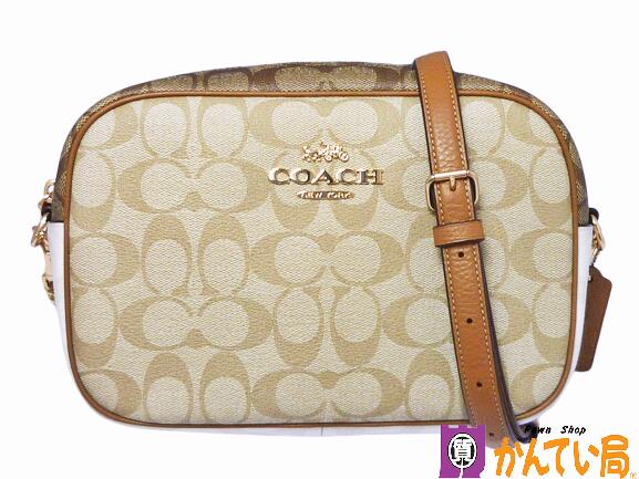 【楽天市場】【美品】COACH コーチ CA172 ジェイミー カメラバッグ ブロックド シグネチャー キャンバス チェーン ショルダーバッグ ...
