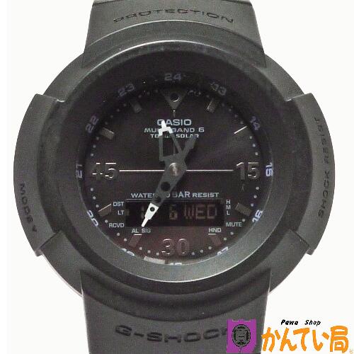 【楽天市場】【ランクB】CASIO カシオ G-SHOCK Gショック AWG-M520BB-1AJF AWG-M520シリーズ アナデジ ...