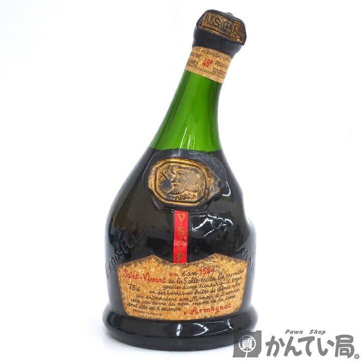 【楽天市場】【未開栓】Saint-Vivant サンヴィヴァン VSOP Armagnac アルマニャック 750ml 40% お酒 久安店 ...