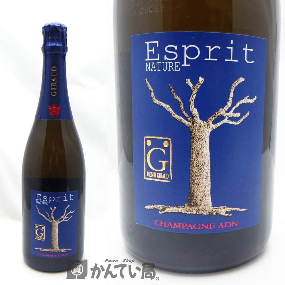 【楽天市場】【未開栓】アンリ ジロー エスプリ ナチュール G Henri Giraud Esprit Nature G シャンパン 750ml 12％ ピノ・ノワール シャルドネ 久安店 ...