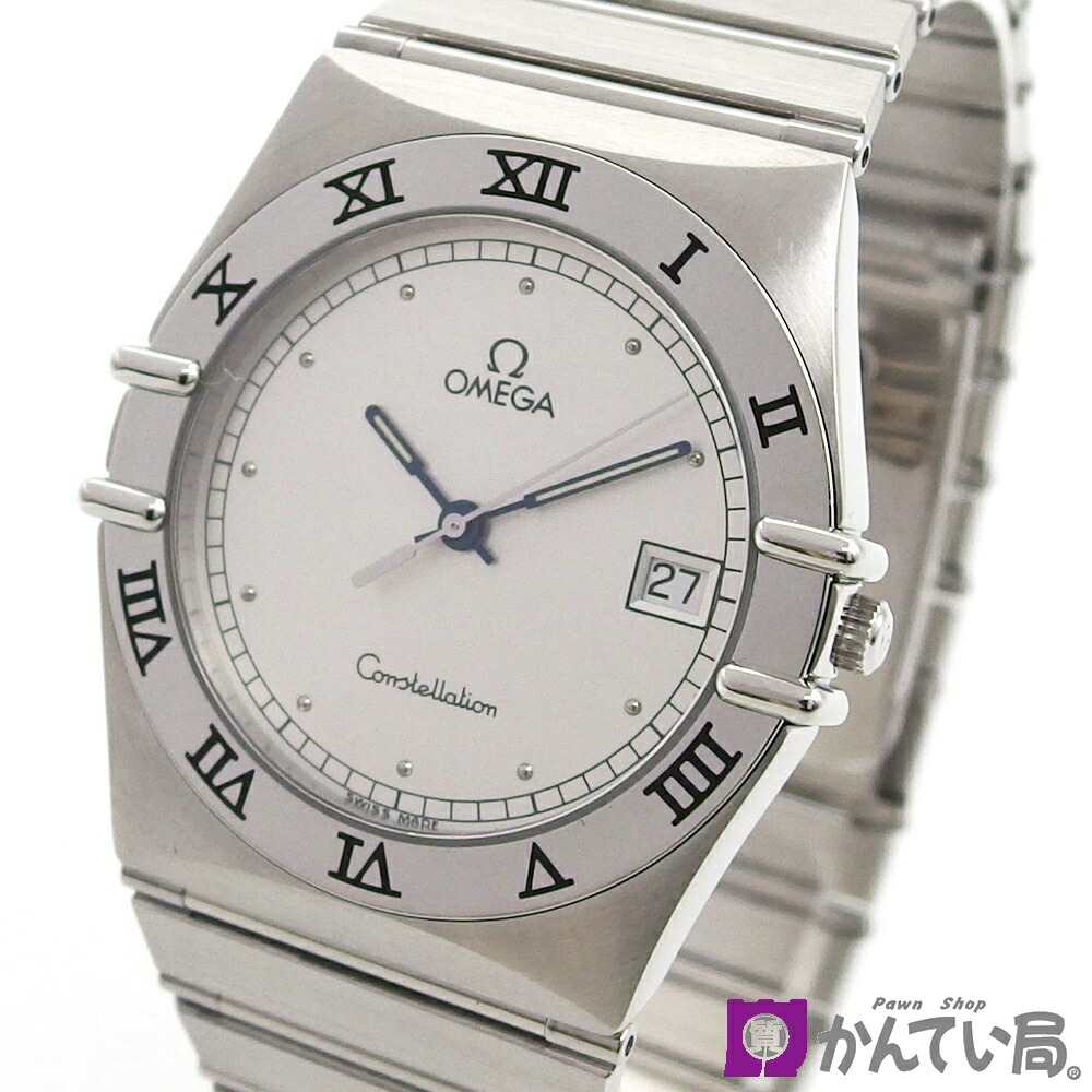 【楽天市場】【OMEGA】オメガ 1510.30 コンステレーション クォーツ シルバー文字盤 SS ステンレススチール ボーイズサイズ 腕 ...