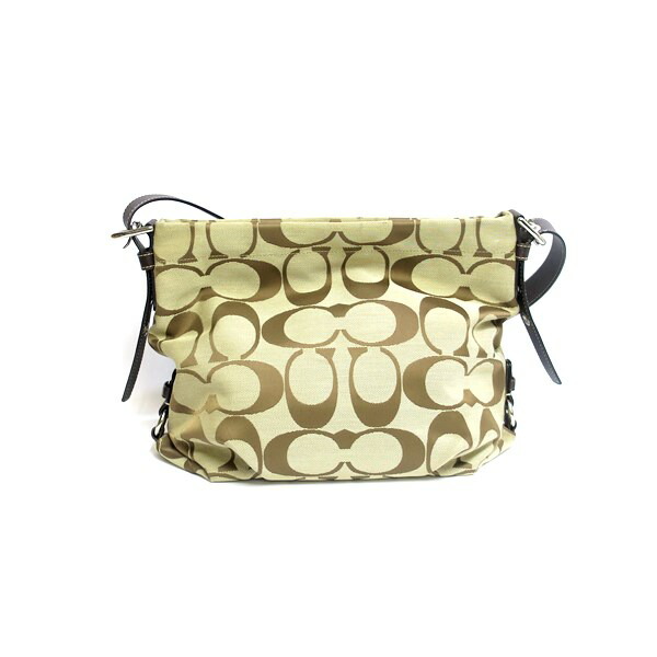 【楽天市場】COACH コーチ F15067 シグネチャー ショルダーバッグ 【送料無料】【質屋かんてい局横浜港南店】中古品 used AB ...