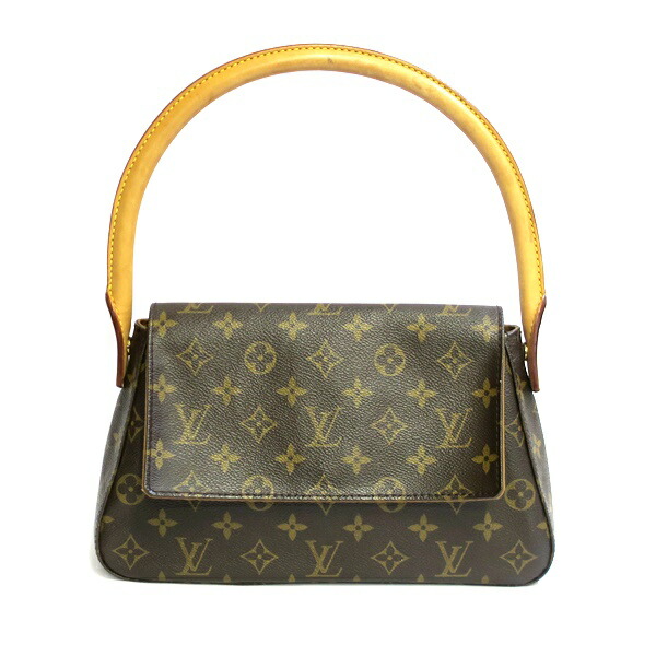 【楽天市場】LOUIS VUITTON ルイヴィトン M51147 ミニ・ルーピング モノグラム ハンドバッグ 【送料無料】【質屋かんてい局 ...