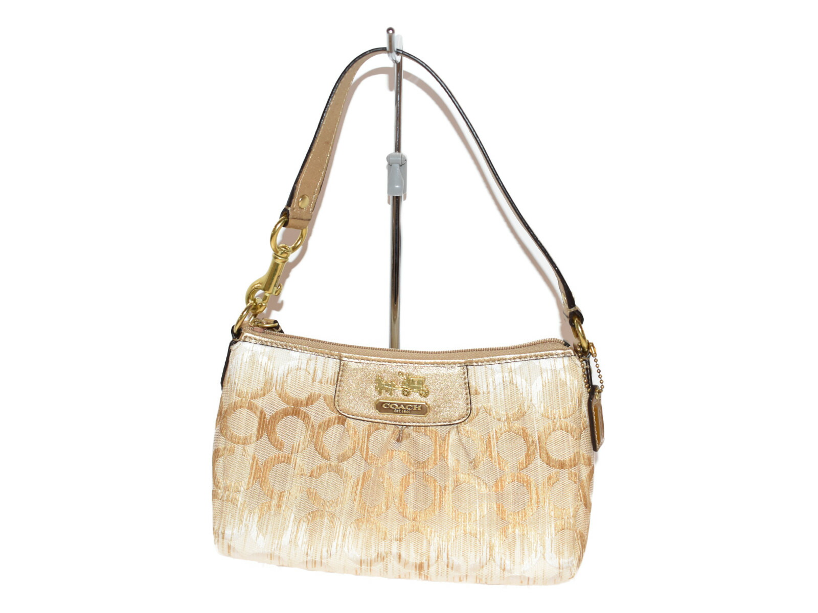 【楽天市場】【おしゃれ★中古品】COACH コーチショルダーバッグ 42684 キャンバス 小物 おしゃれ ワンショルダーバッグ コンパクト ...