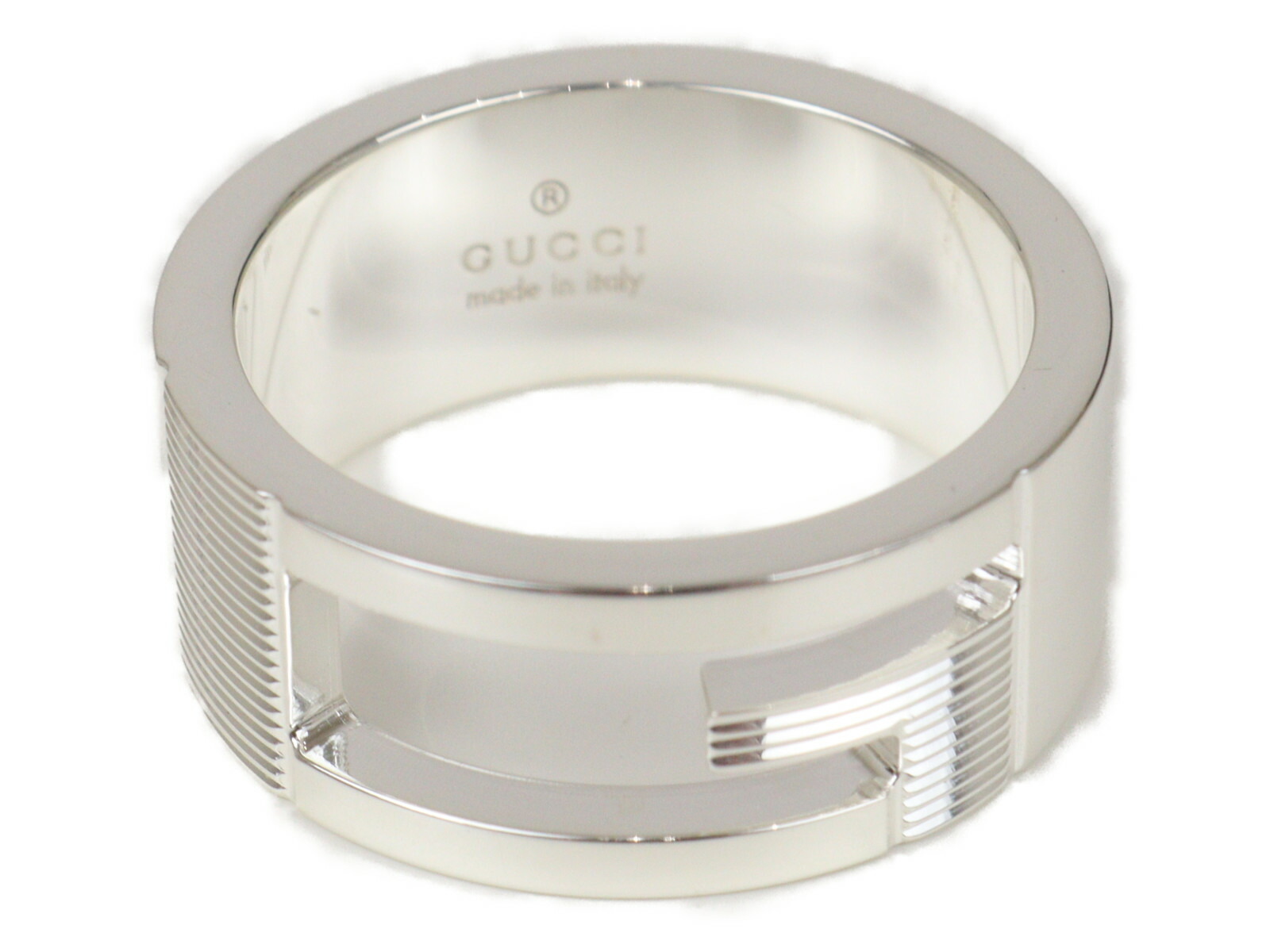 【楽天市場】GUCCI グッチ Gリング Ag925刻印 シルバー アクセサリー ジュエリー 指輪 レディース ウィメンズ【中古】松前R56店：かんてい局松前R56号店
