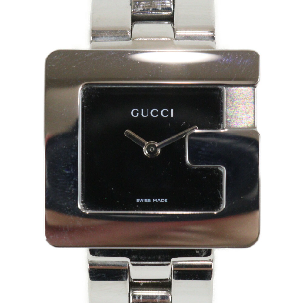 【楽天市場】【電池交換済み】GUCCI グッチ Gウォッチ 3600L クオーツ SS ブラック スクエア レディース 腕時計【中古】松前R56号店：かんてい局松前R56号店